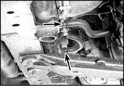 Radiator — removal, inspection and installation (Nissan Sunny 7 B13 ...