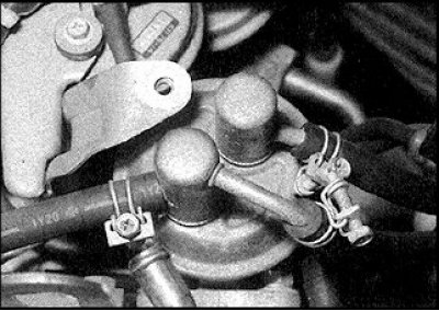 Fuel pump — removal, inspection and installation (Nissan Sunny 7 «B13 ...